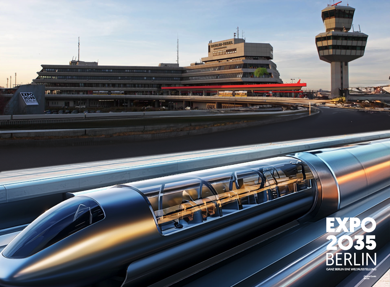 EXPO 2035 Berlin, eine ganze Stadt wird zur Weltausstellung.